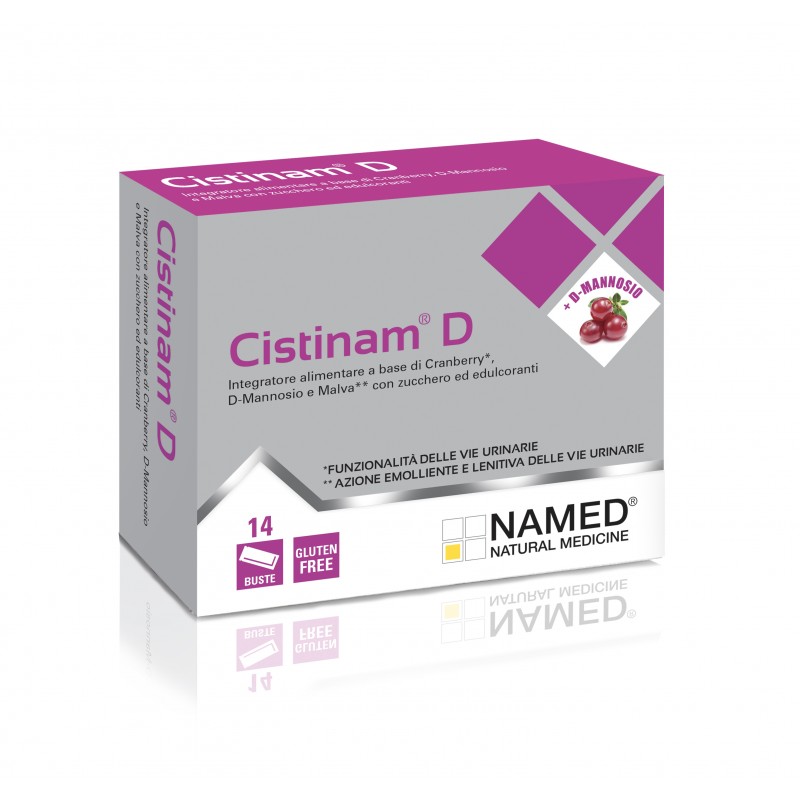 Named Cistinam d integratore per la cistite 14 bustine - Para-Farmacia ...