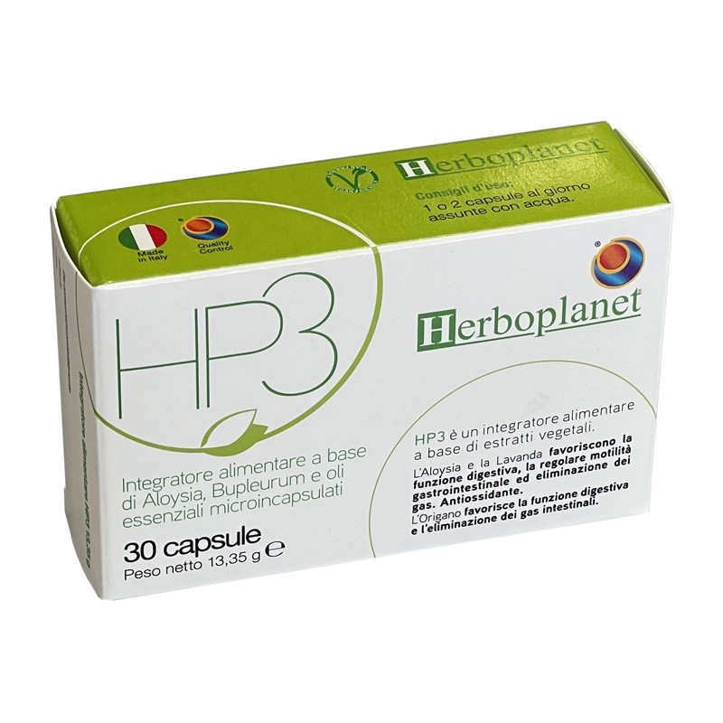Herboplanet Hp3 30 capsule per la digestione ed i gas intestinali ...