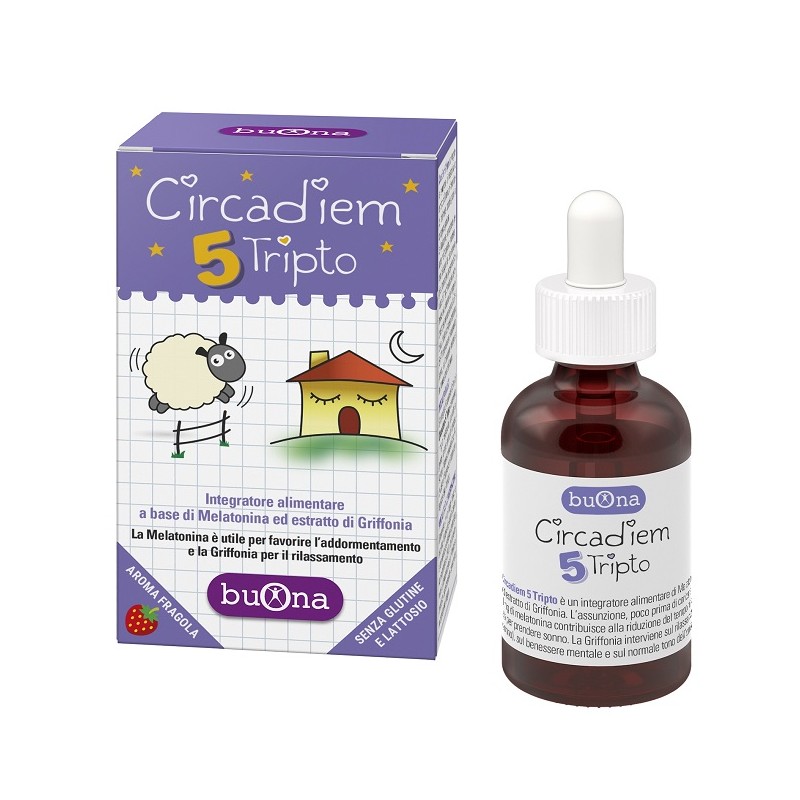 Steve jones Circadiem 5 tripto gocce di melatonina 30 ml - Para ...