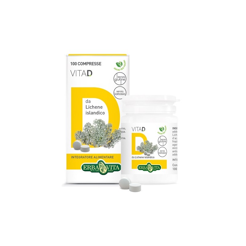 Erba Vita Vita d integratore 100 compresse orosolubili - Para-Farmacia ...