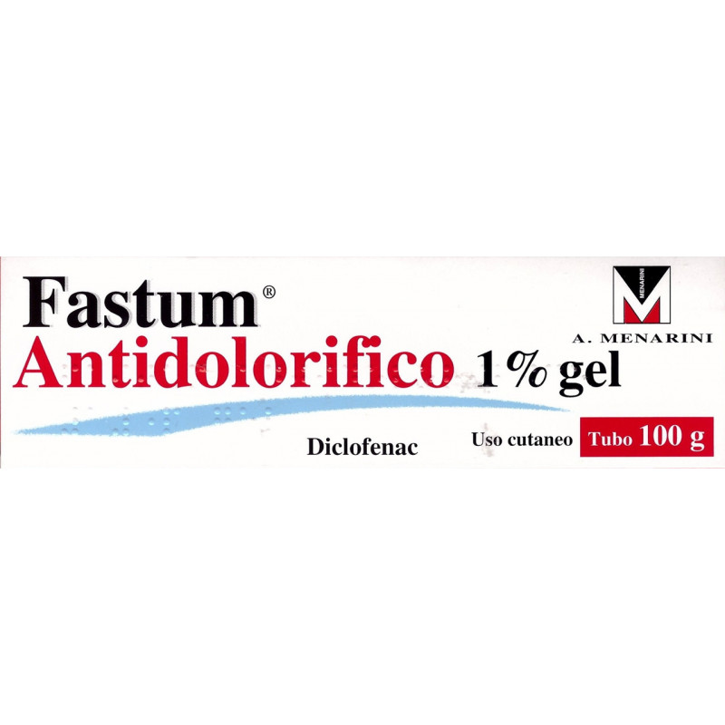 Menarini Fastum Antidolorifico Gel per le articolazioni 100g 1% - Para ...