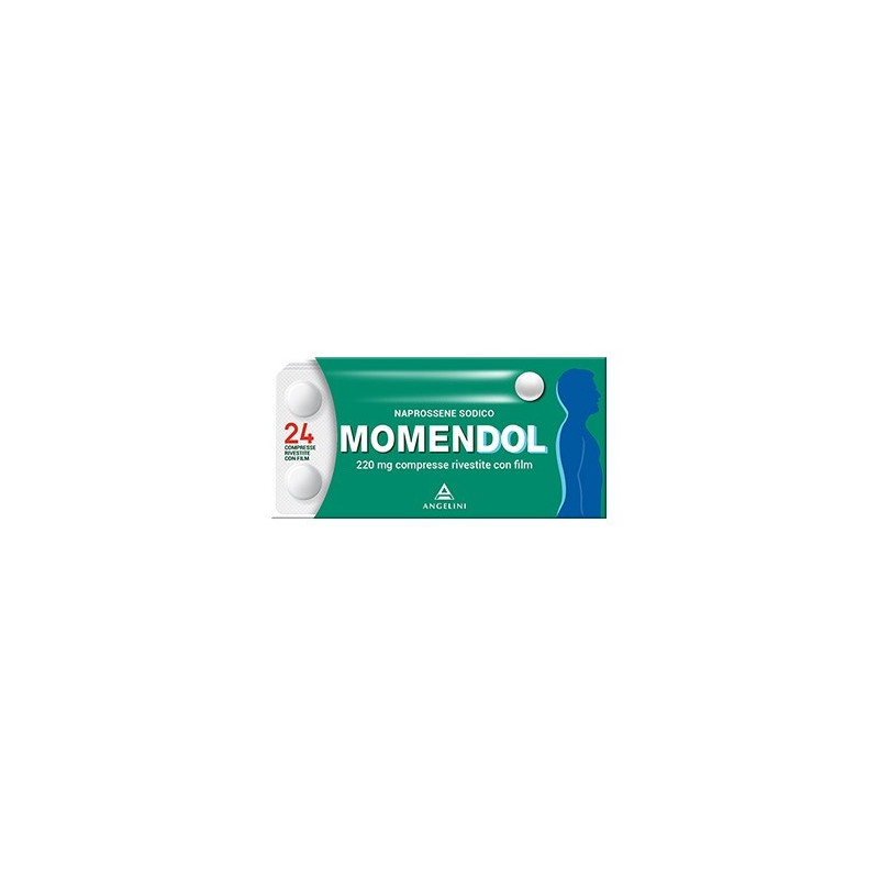 Angelini Momendol 24 Compresse farmaco analgesico 220mg - Para-Farmacia ...