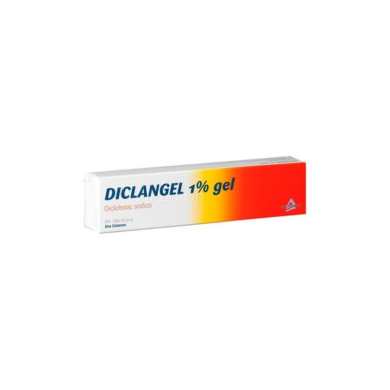 Angelini Diclangel gel con diclofenac sodico 50g 1% - Para-Farmacia ...