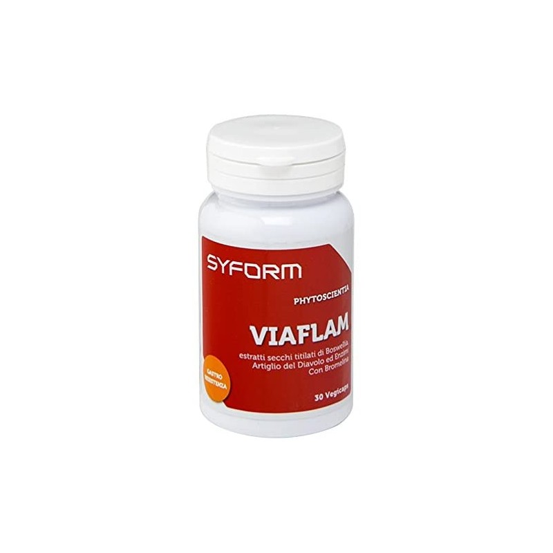 Syform Viaflam 30 Capsule Vegetali - Para-Farmacia Bosciaclub