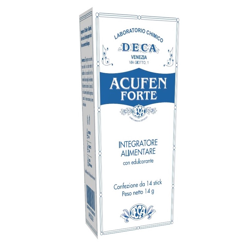 6 pezzi Deca Acufen forte 14 stick integratore per acufeni - Para ...