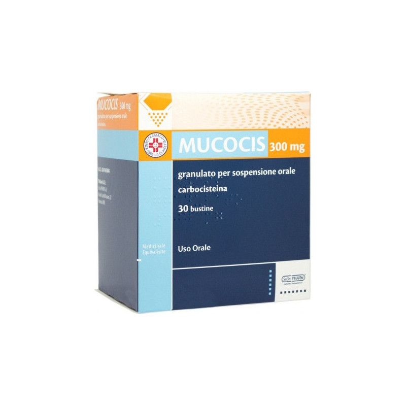 Sosefarm Mucocis 30 Buste farmaco mucolitico 5g 300mg - Para-Farmacia ...