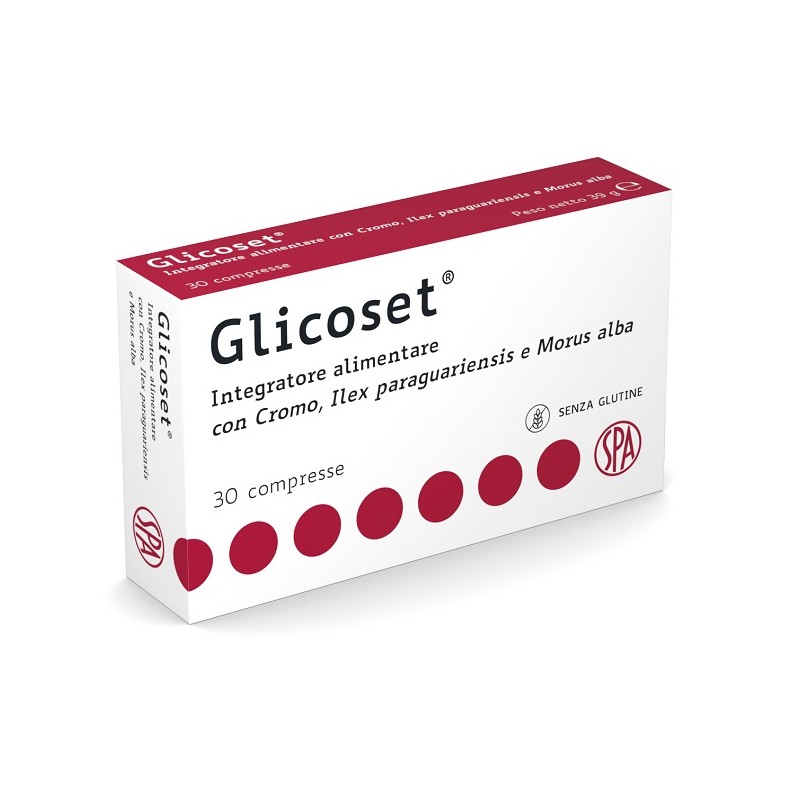 6 pezzi Spa Glicoset integratore 30 Compresse - Para-Farmacia Bosciaclub