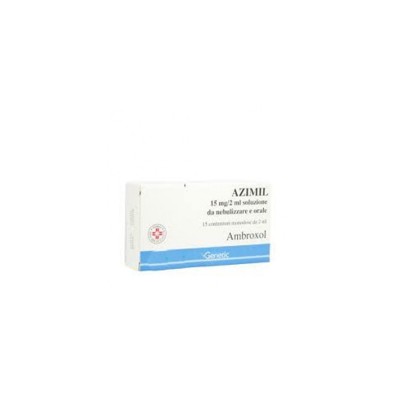Genetic Azimil Soluzione Da Nebulizzare 15 flaconcini 15mg 2ml - Para ...