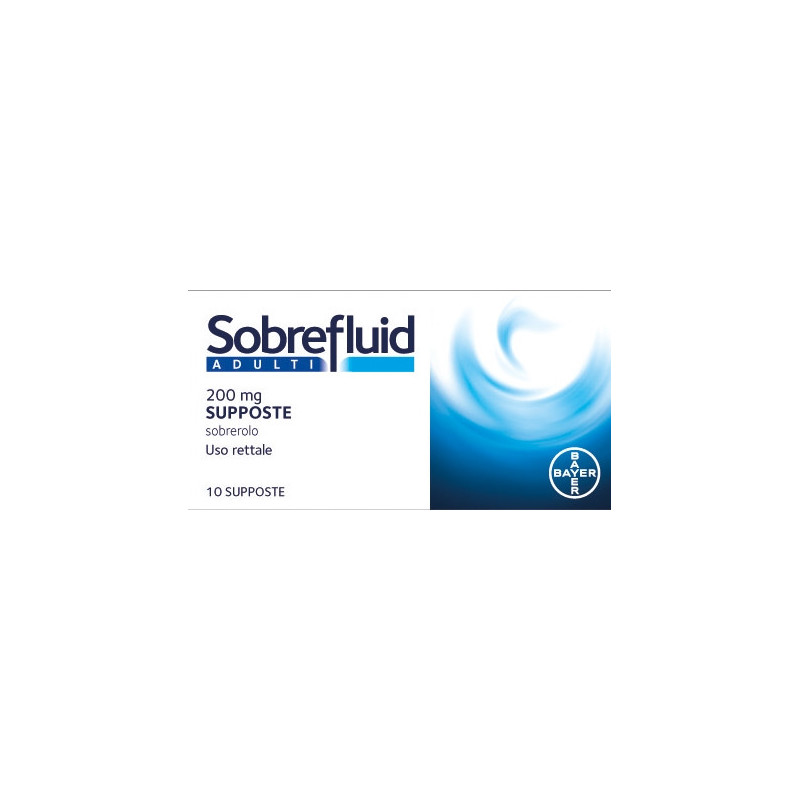Pharmaidea Sobrefluid Adulti 10 Supposte con sobrerolo 200mg - Para-Farmacia Bosciaclub