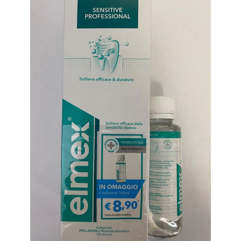 Elmex Sensitive Professional Collutorio Promo 400 ml + 100 ml - Para ...
