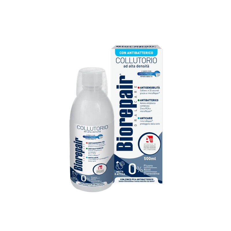 Biorepair Collutorio Antibatterico per placca e tartaro 500 ml - Para ...