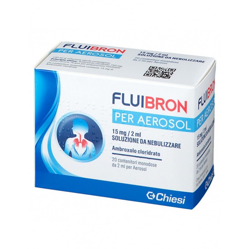 Fluibron Aerosol Farmaco Mucolitico 20 Flaconcini 15mg 2ml - Para ...