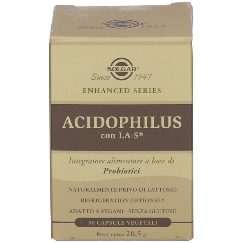 Solgar Acidophilus 50 Capsule integratore di fermenti lattici - Para ...