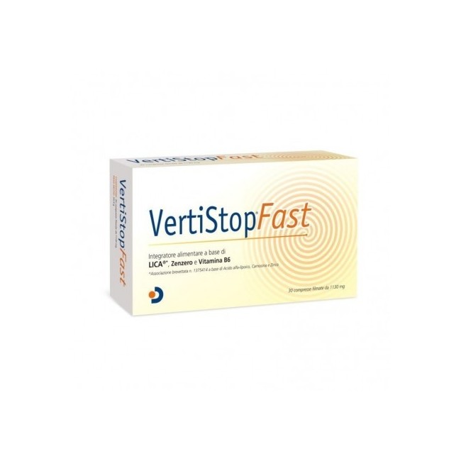Vertistop fast 30 compresse Integratore Alimentare - Para-Farmacia ...