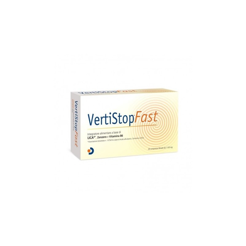 Vertistop fast 30 compresse Integratore Alimentare - Para-Farmacia ...