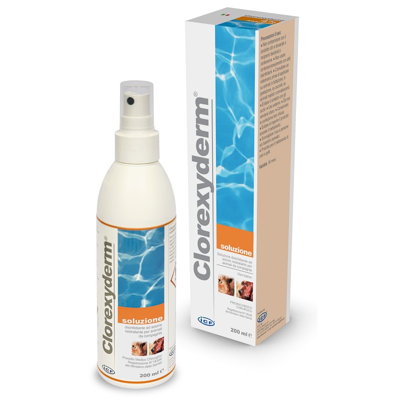 Clorexyderm Soluzione disinfettante idratante 200 Ml - Para-Farmacia ...
