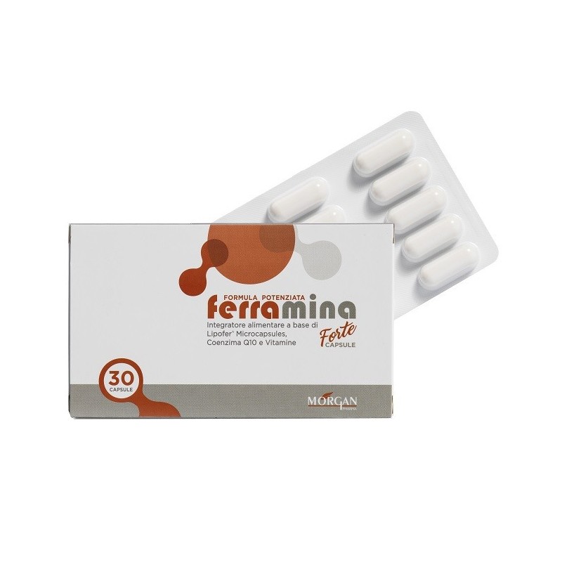 Morgan pharma Ferramina forte integratore 30 capsule - Para-Farmacia ...