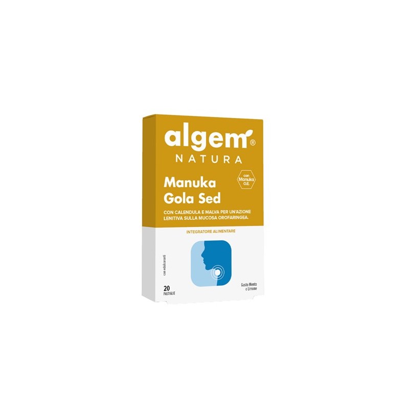 Algem manuka gola sed 20 pastiglie 1000 mg - Para-Farmacia Bosciaclub