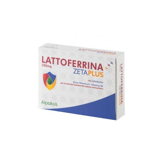 Alpakos Lattoferrina 200mg zeta plus 20 compresse - Para-Farmacia ...