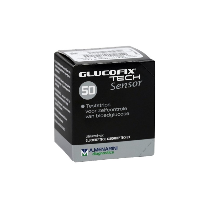 Glucofix tech sensor strisce glicemia 50 test strips - Para-Farmacia ...