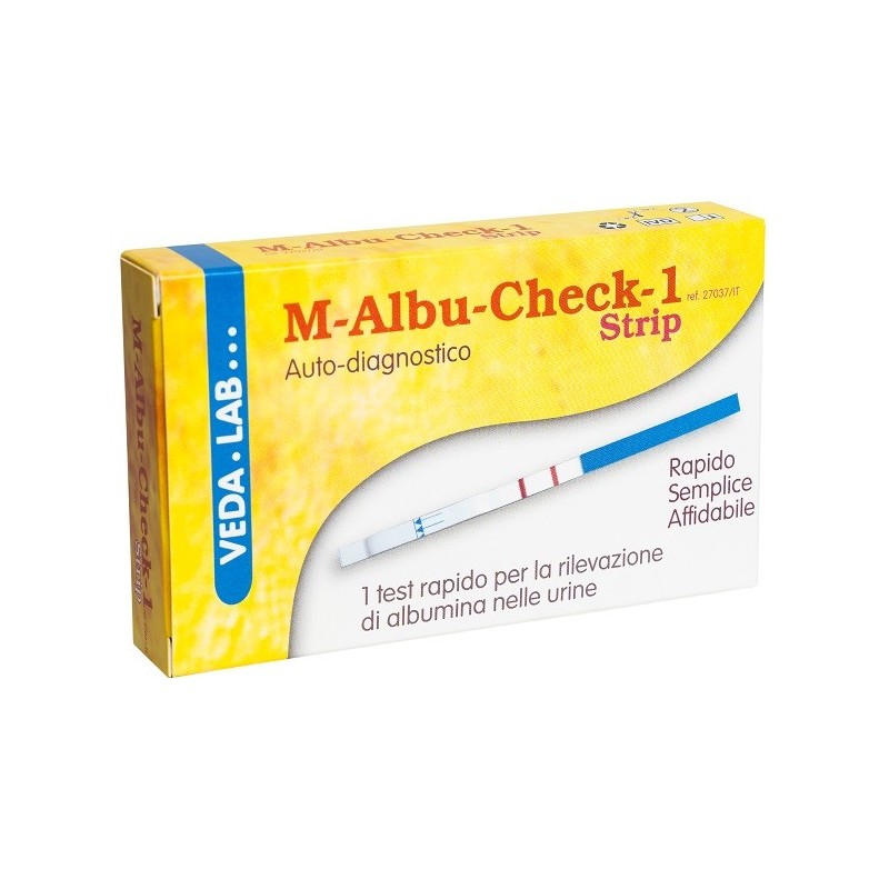 Noi Test M Albumina Strip test autodiagnostico 1 Pezzo - Para-Farmacia ...