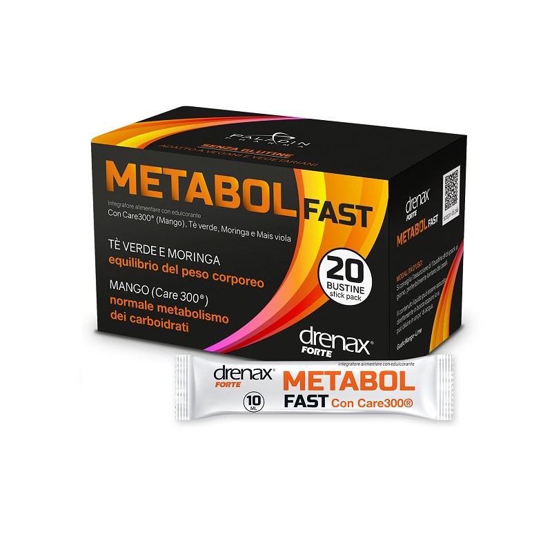 Paladin Pharma Drenax Metabol Fast 20 Stick Pack - Para-Farmacia Bosciaclub