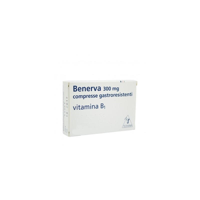 Teofarma Benerva 20 Compresse di vitamina B1 300mg - Para-Farmacia ...
