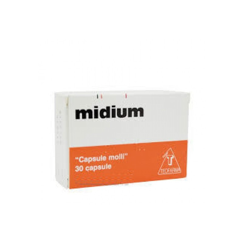 Teofarma Midium 30 Capsule farmaco di automedicazione - Para-Farmacia ...