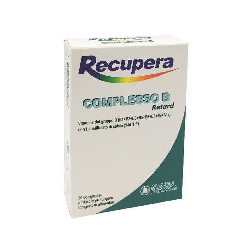 Maven Pharma Recupera Complesso B Retard 30 Compresse - Para-Farmacia ...
