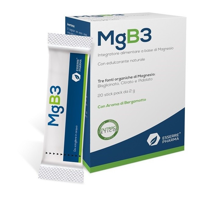 Esserre Pharma Mgb3 20 Stickpack - Para-Farmacia Bosciaclub